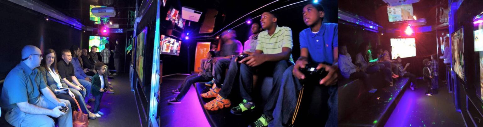 Video game truck parties - game bus in Metro Atlanta GA